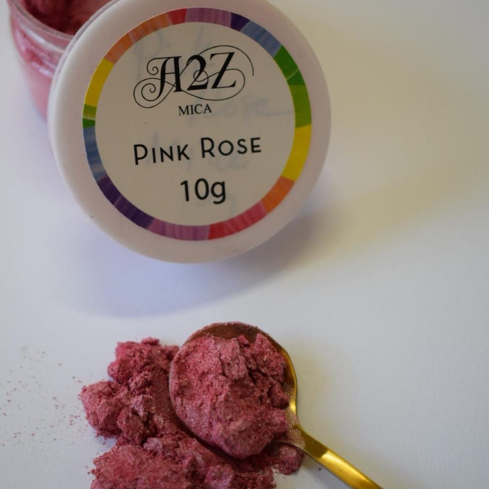 الوان مايكا mica color Pink rose - A2Z BEAUTY CO