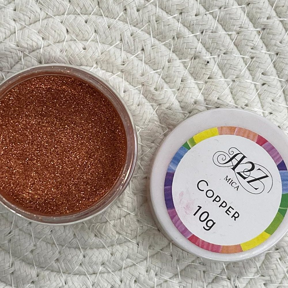 الوان مايكا نحاسي Mica Colors Copper - A2Z BEAUTY CO