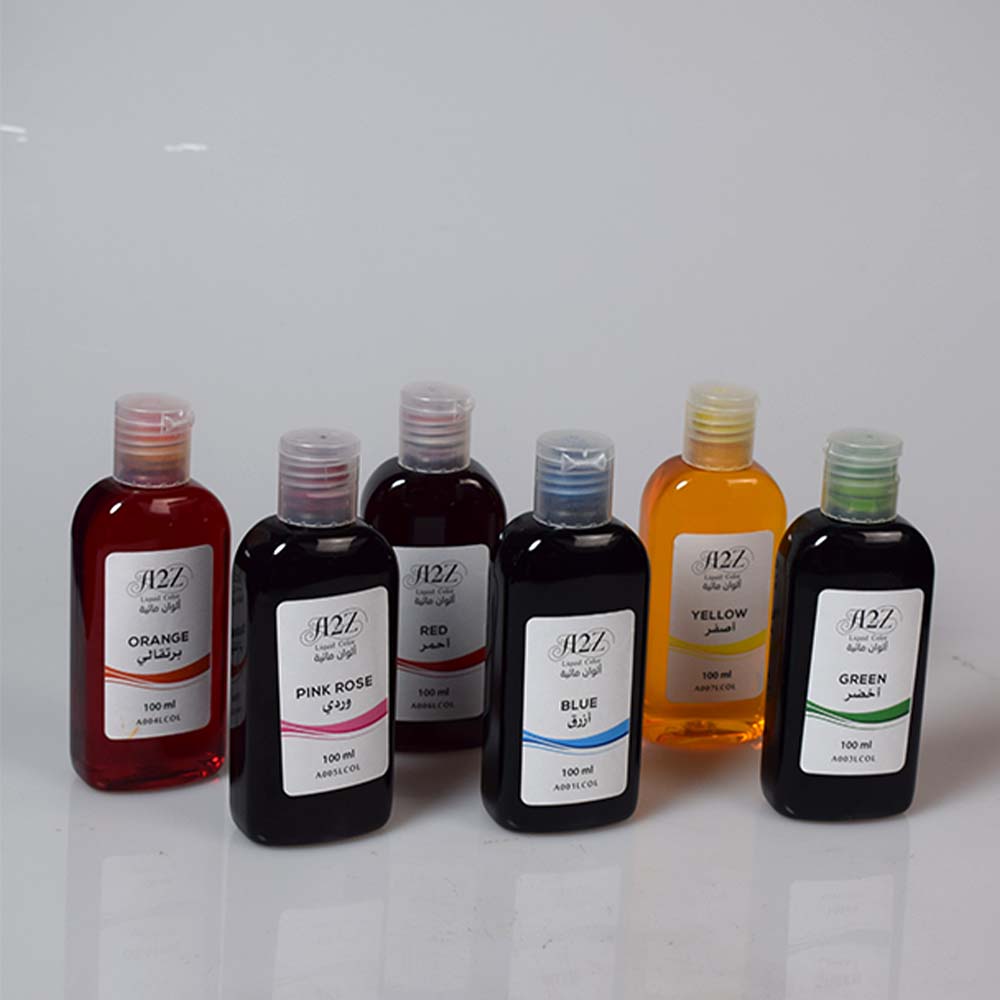 liquid color kit بكج الوان سائلة مائية - A2Z BEAUTY CO